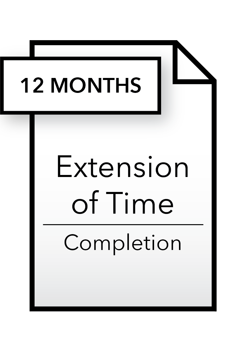 EXTENSION OF TIME - SP Building Surveyors